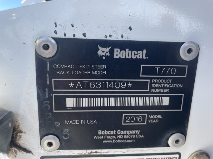 Used 2016 T770-U BOBCAT COMPACT TRACK LOADER for sale in Colorado ...